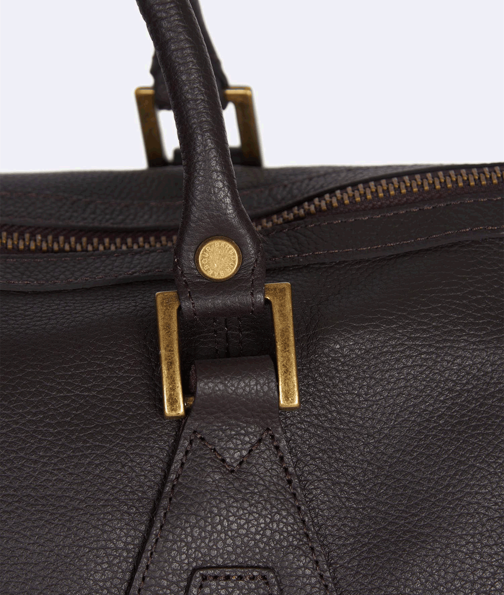 Leather Medium Travel Explorer Bag - Brown – Robert Goddard
