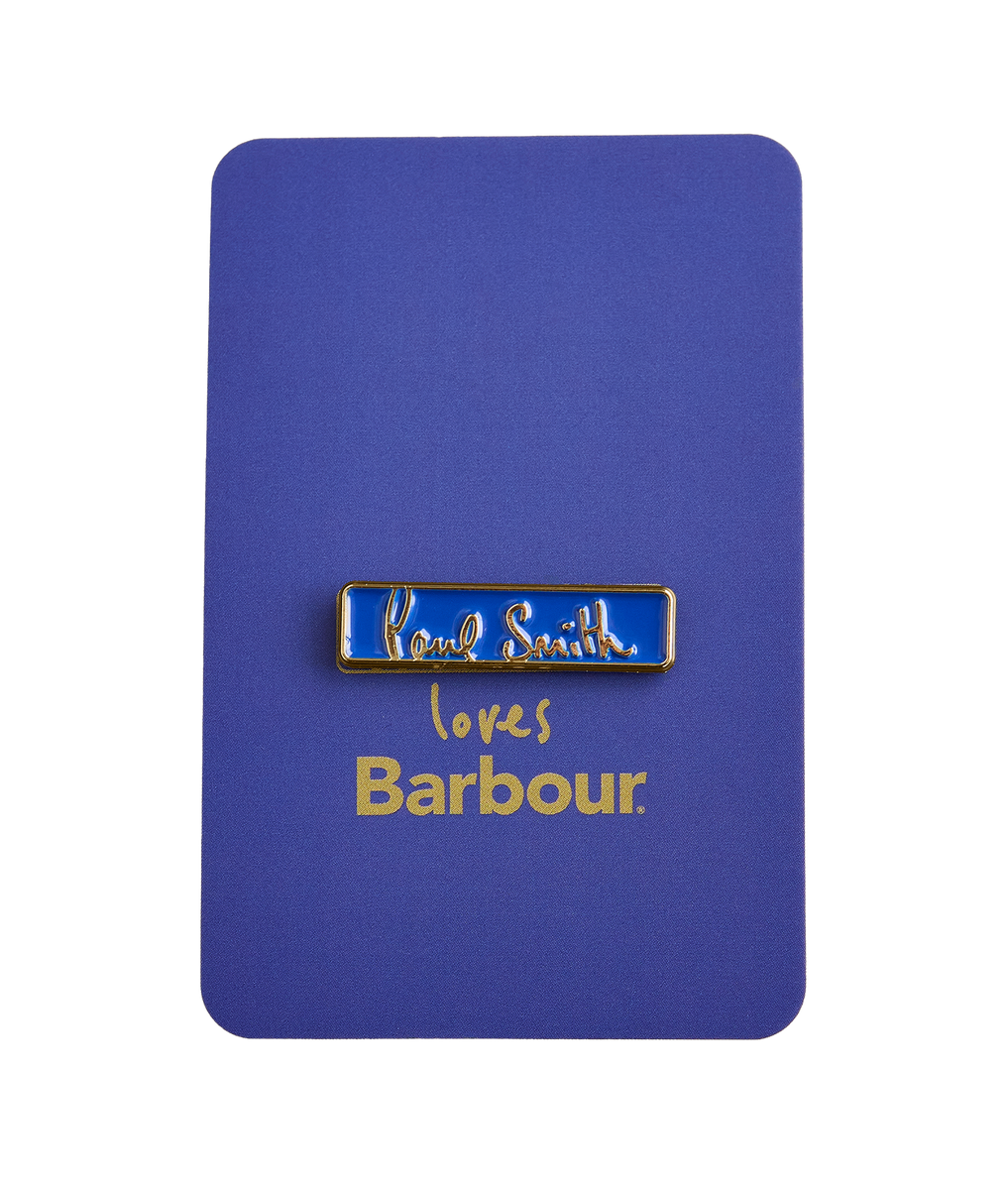 Barbour x Paul Smith Pin Badge - Paul Smith Signature – Robert Goddard
