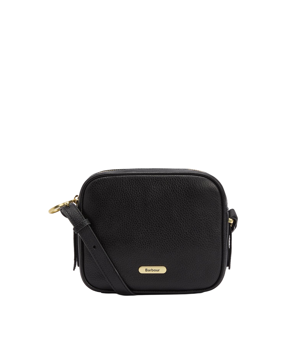 Daphne Leather Crossbody Bag - Black – Robert Goddard