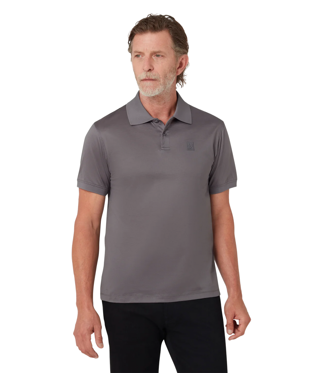 Steel Polo Tornado Grey – Robert Goddard