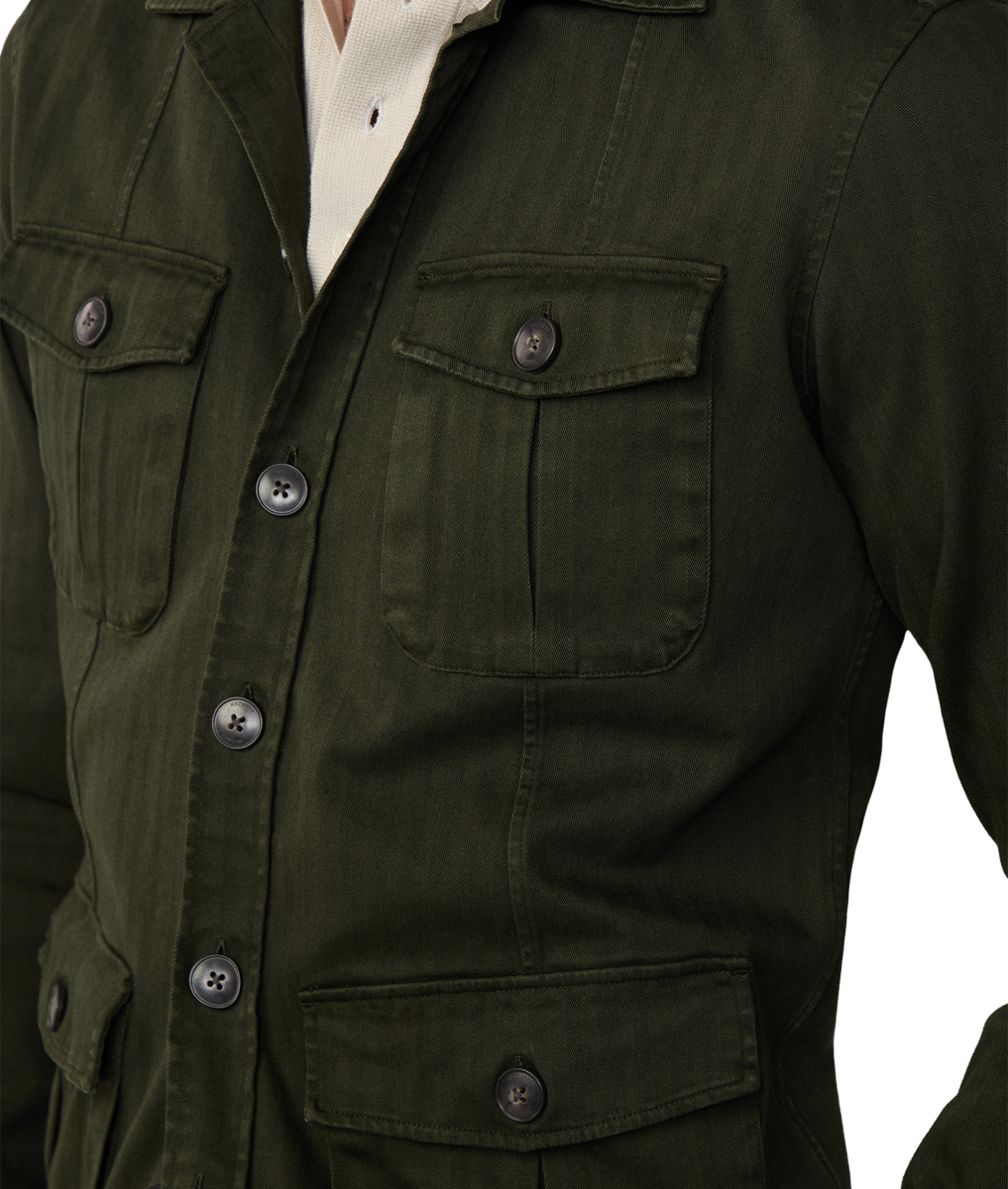 Gmd 4 Pkt Overshirt - Hunter Green – Robert Goddard