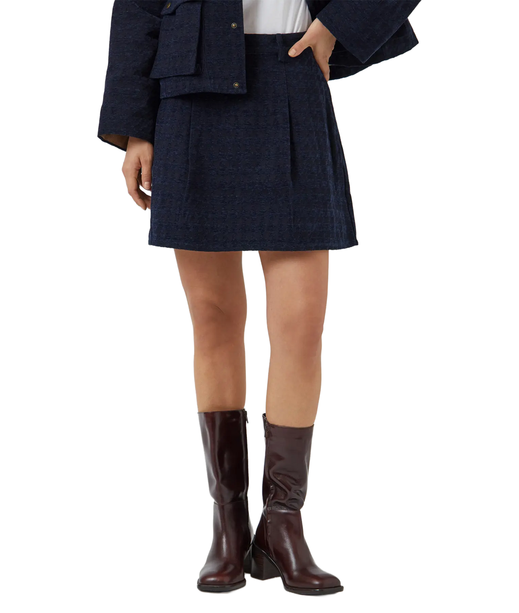 Vicky Hmw Short Skirt - Navy Blazer – Robert Goddard