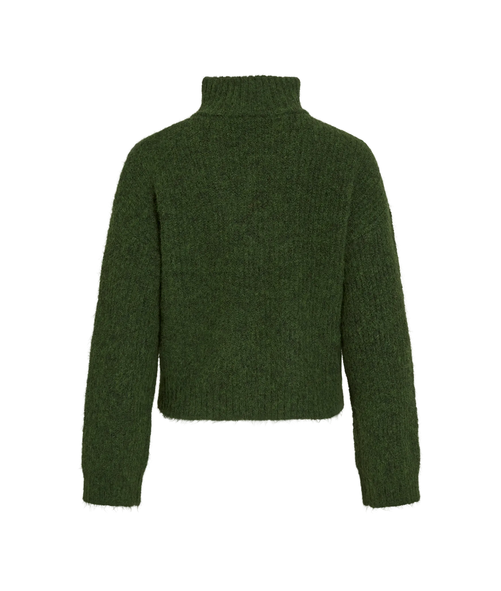 Gleeba High Neck L/S Rib Knit Top - Deep Depths – Robert Goddard