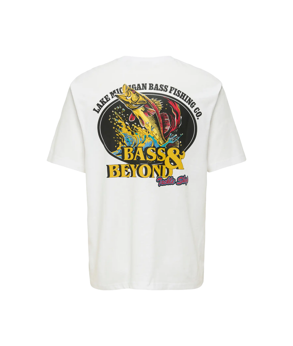 Seb Rlx Ss Tee - Bright White Montana – Robert Goddard