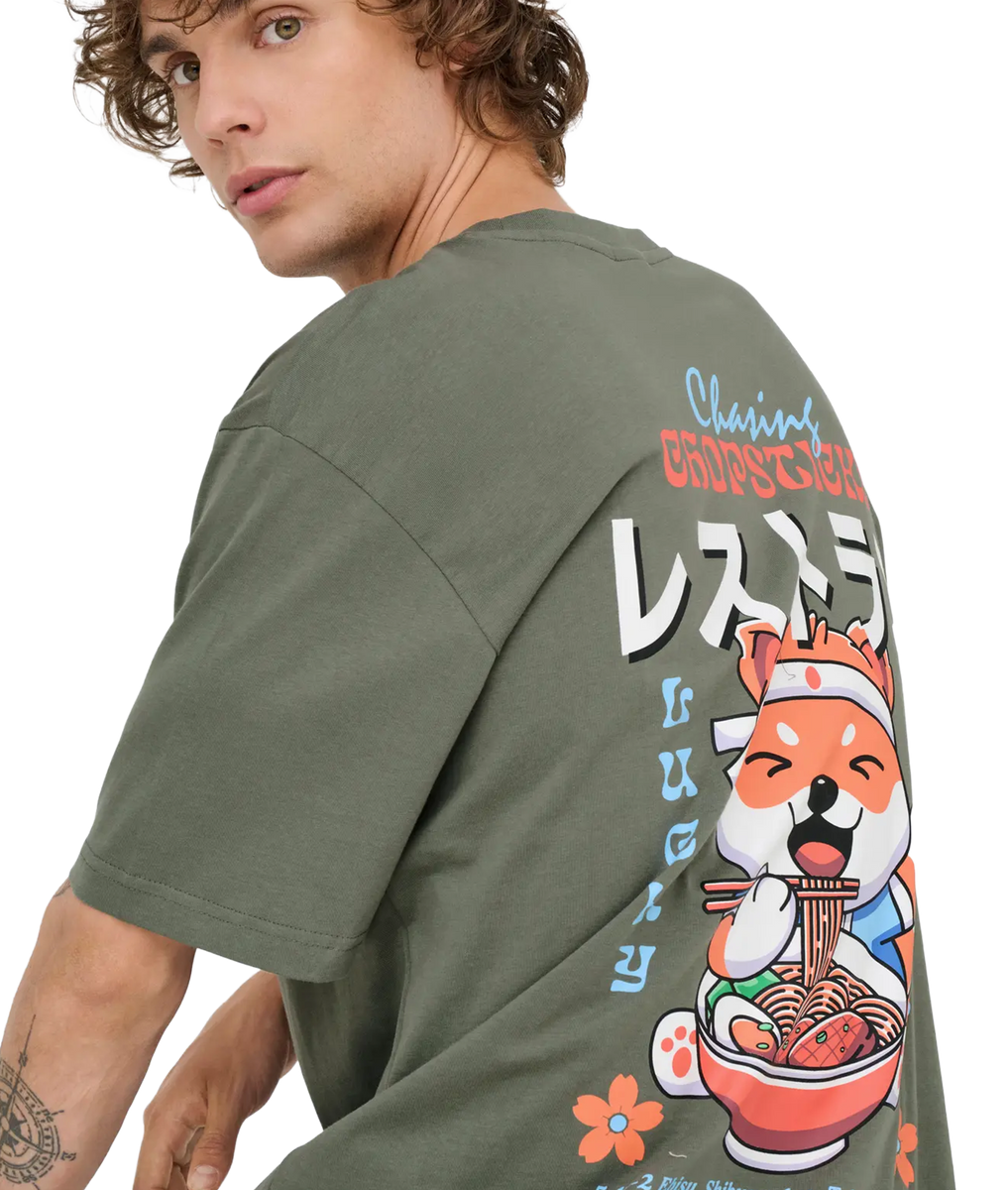 Frank Rlx Ss Tee - Castor Gray Chopsticks – Robert Goddard