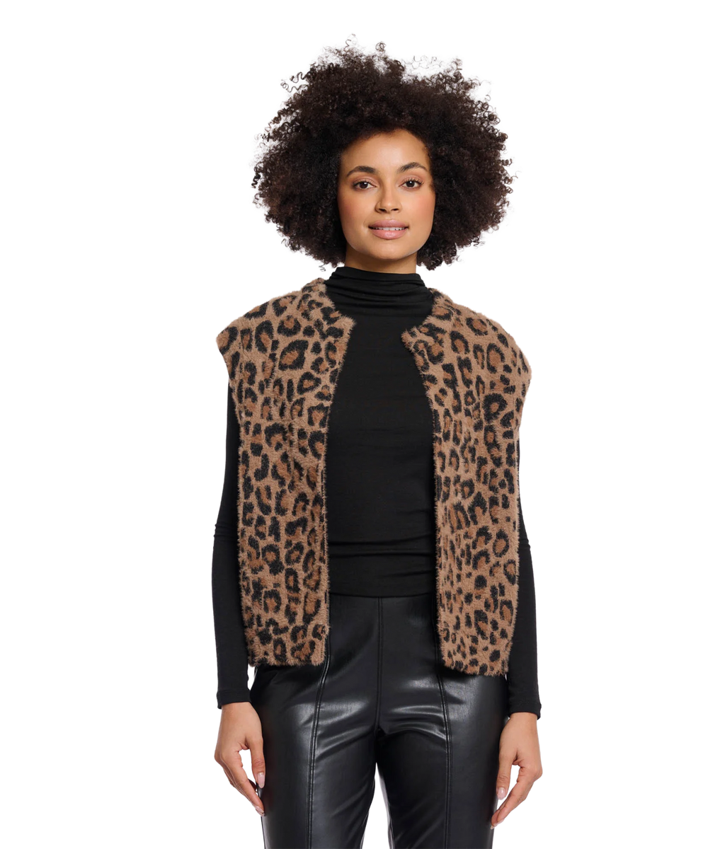 Short Waistcoat - Leopard – Robert Goddard
