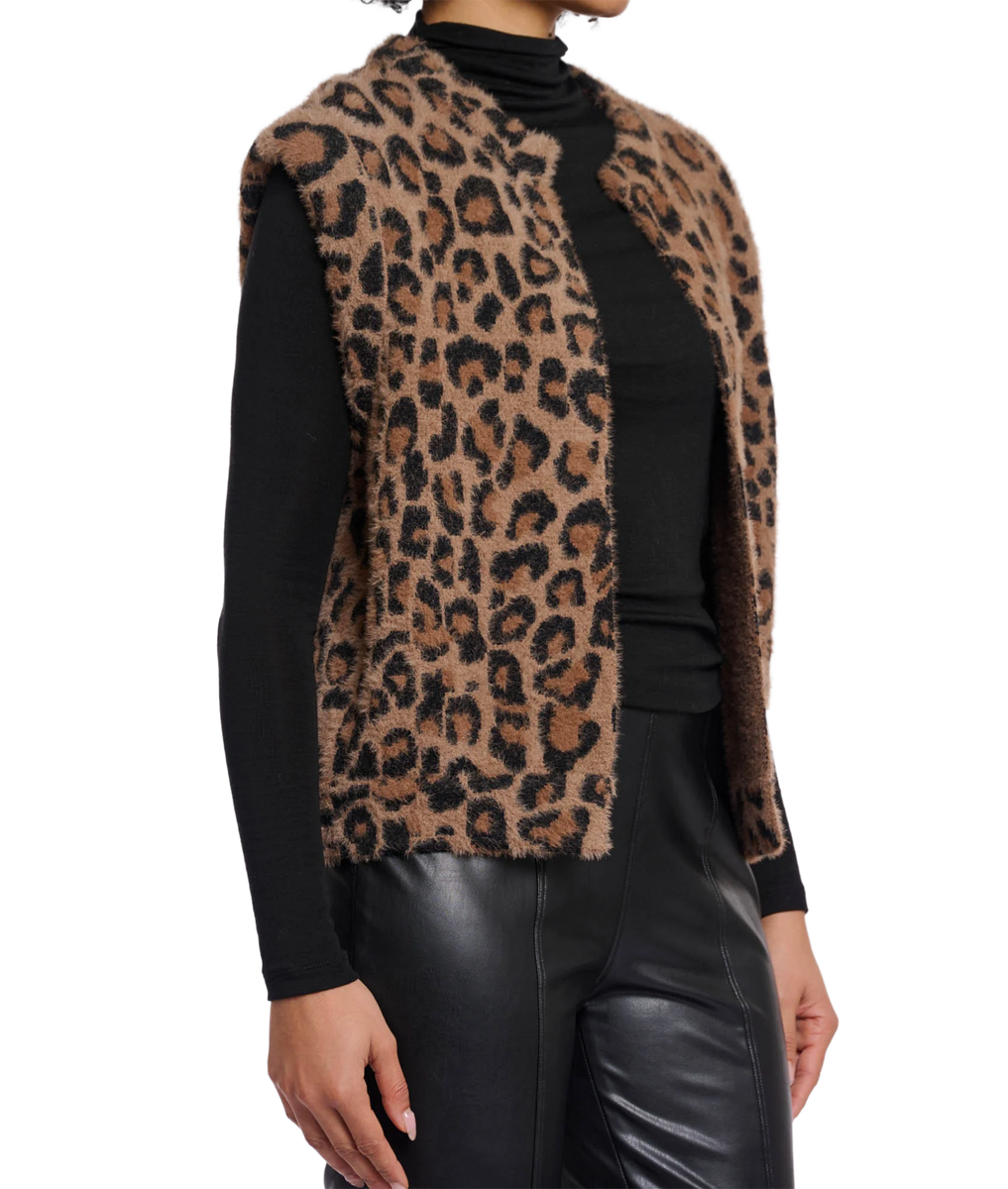 Short Waistcoat - Leopard – Robert Goddard